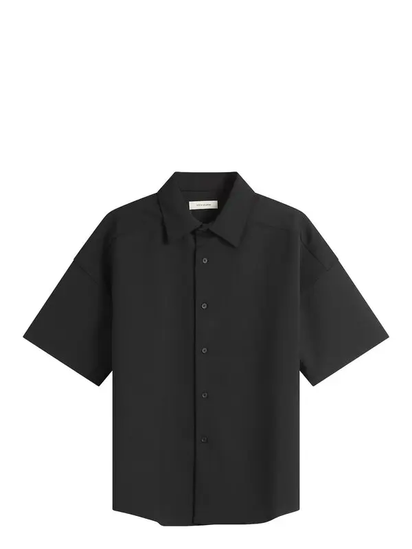 ENTIRE STUDIOS Short Sleeve Shirt - Black