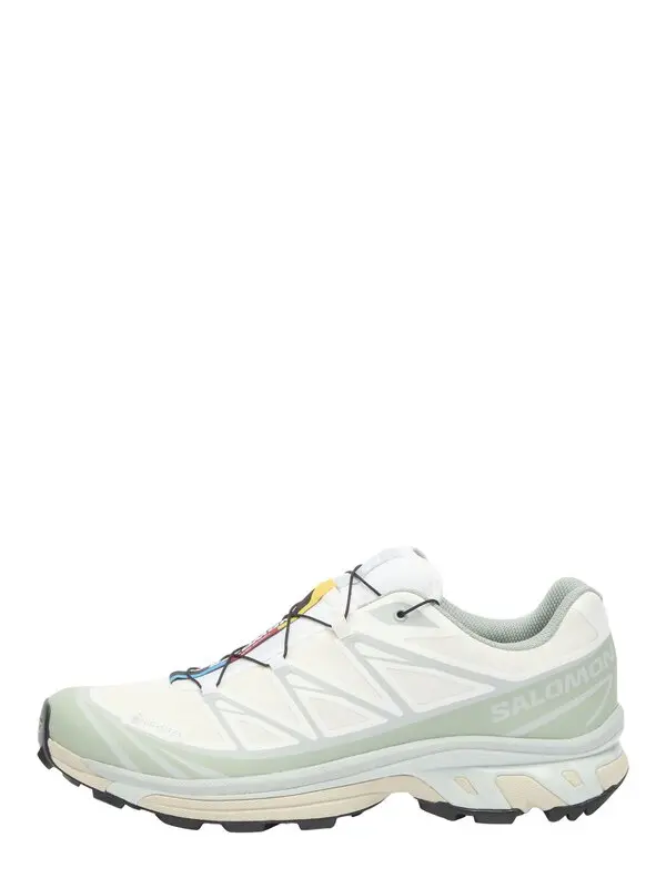 SALOMON Xt-6 Gtx Sneaker - White/green Milieu/ice Flow