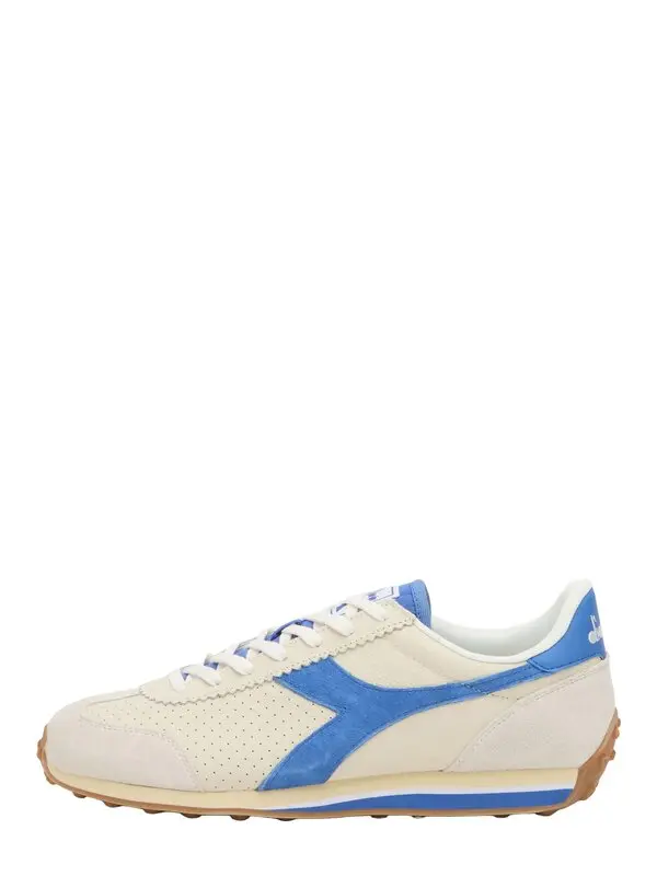 DIADORA Rally Punched Sneaker - White/directoire Blue