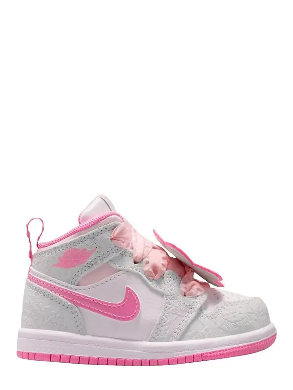 JORDAN 1 Mid Se Spring Flowers - Vast Grey/pearl Pink/pink Bloom