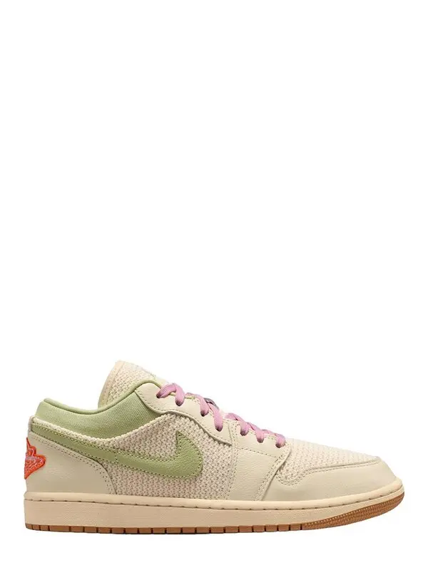 JORDAN 1 Low Se Sneakers - Sail/olive Aura/pearl White