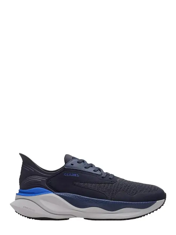 Clarks Athletic Lace Up Sneakers - Navy Blue