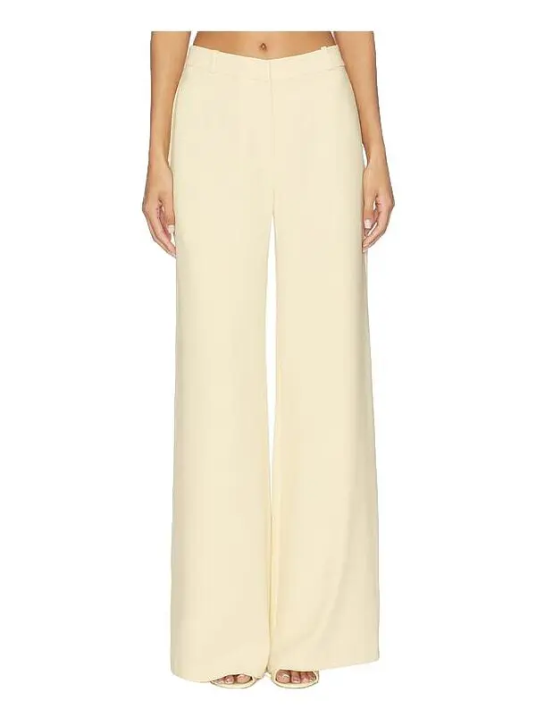 Amanda Uprichard Hathaway Pants - Yellow