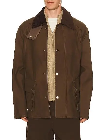 JW Anderson Raglan Sleeve Outdoor Jacket - Dark Olive