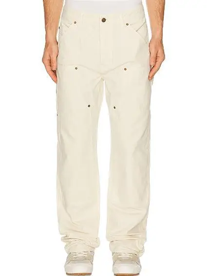 Simkhai Alec Carpenter Pants - Cream