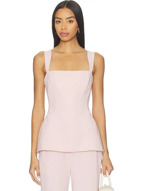 Amanda Uprichard Andreina Top - Pink