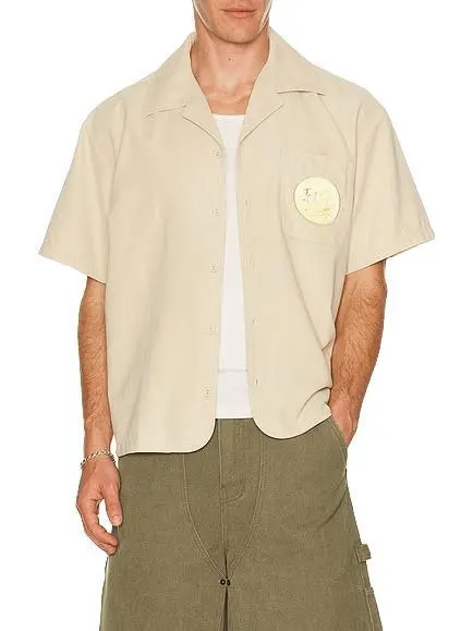 HONOR THE GIFT Brushed Camp Shirt - Sand