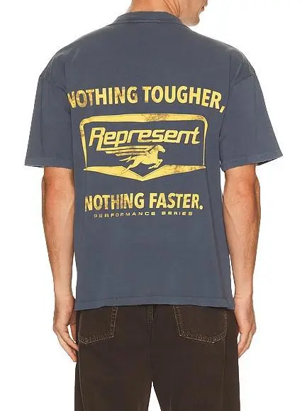 REPRESENT Nothing Faster Tee - Indigo