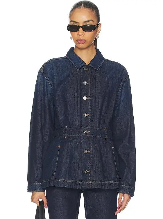 FAVORITE DAUGHTER The Jade Denim Jacket - Blue