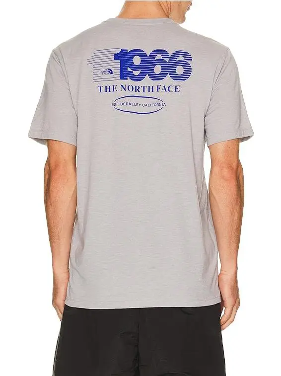 The North Face Tri-blend Logo Play Short Sleeve Tee In . Also - Grey