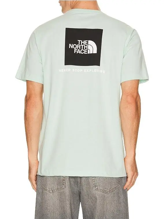 The North Face Evolution Box Nse Regular Short Sleeve Tee In . Also - Mint