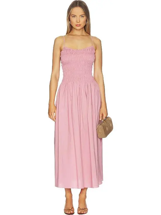 Faithfull The Brand Araceli Maxi Dress - Pink