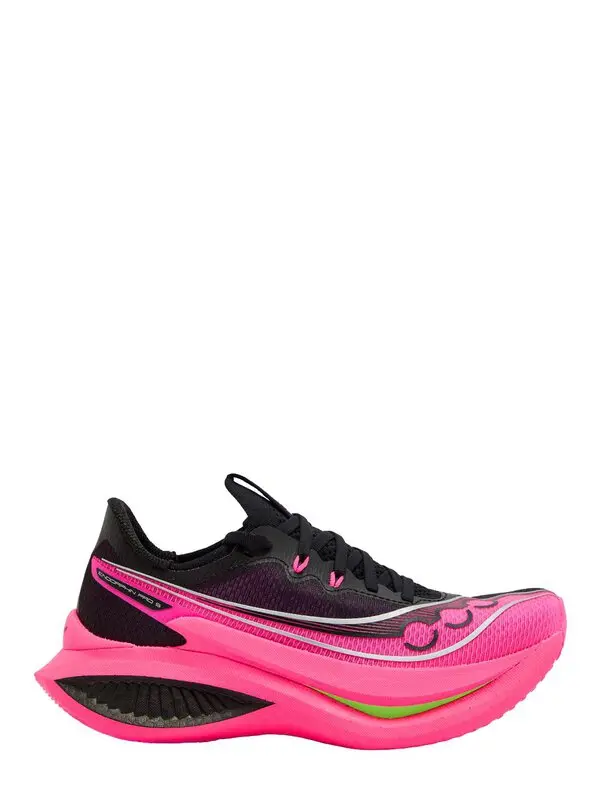 Saucony Panelled Mesh Sneakers - Black