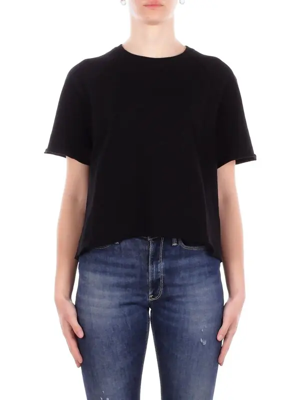 DONDUP Short Sleeve T-shirt - Black