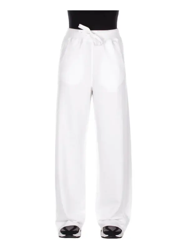 DONDUP Wide Leg Trousers - White