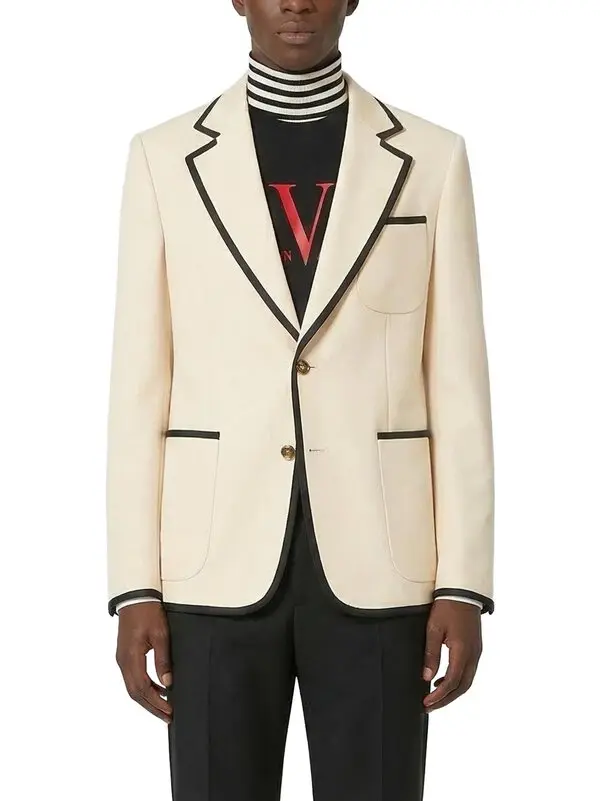Valentino Garavani Tailored Jacket - Butter