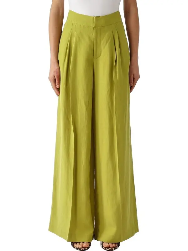 TWINSET Wide Leg Trousers - Green