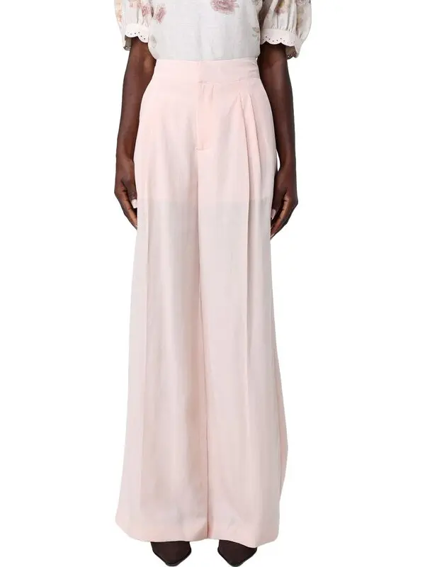 TWINSET Wide Leg Pants - Pink