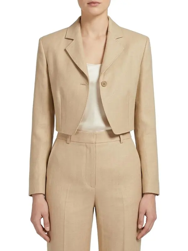 Max Mara Tailored Jacket - Camel