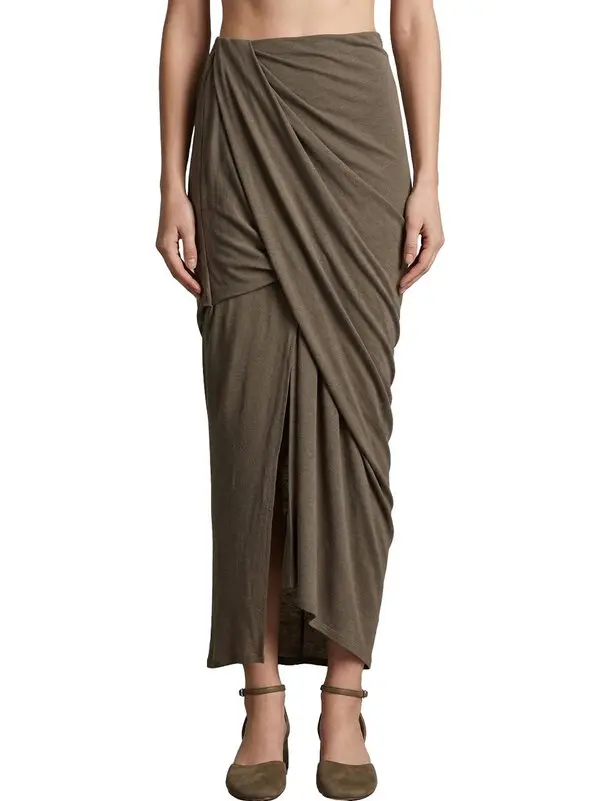 ENTIRE STUDIOS Draped Skirt - Grey