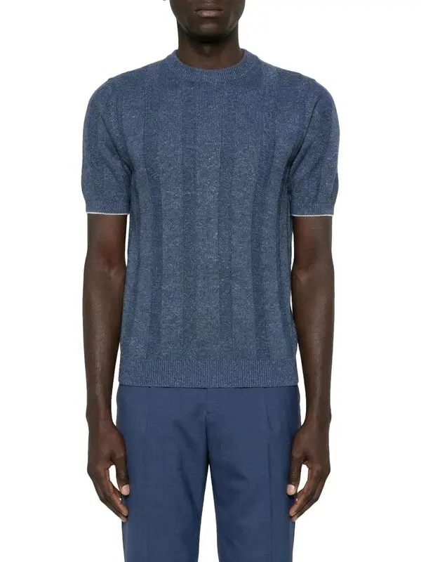 Brunello Cucinelli Sweater - Gnawed Blue