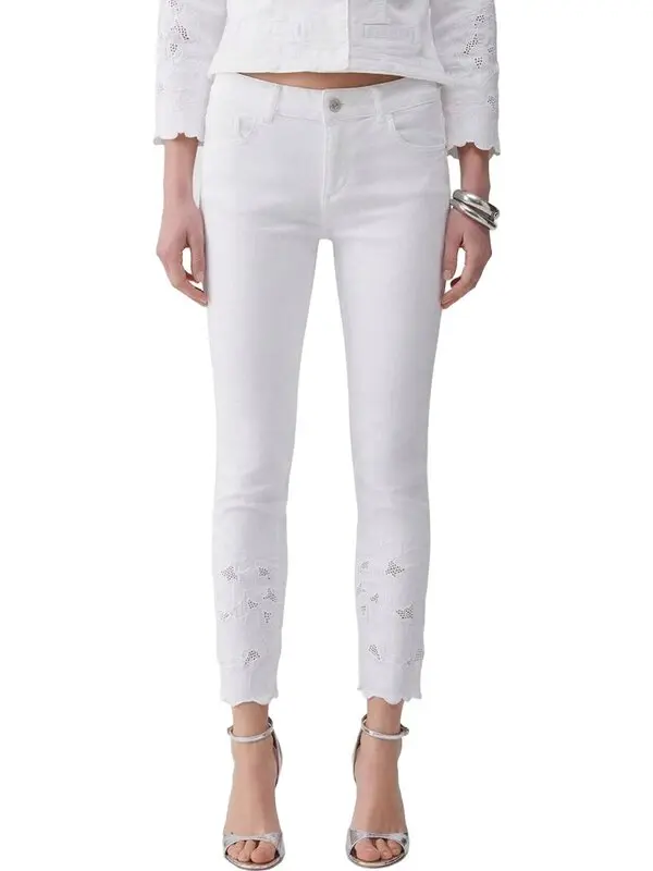 Liu Jo Slim Fit Jeans - White
