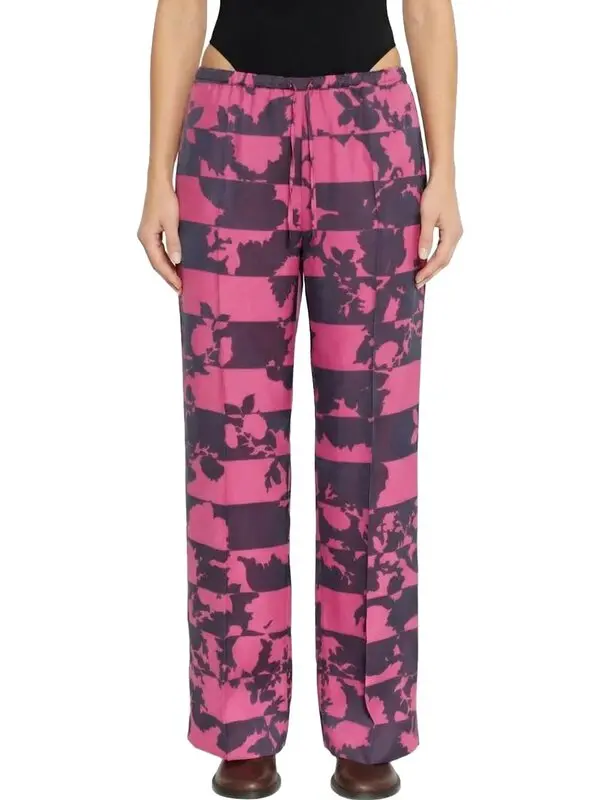 Dries Van Noten Pants - Pink
