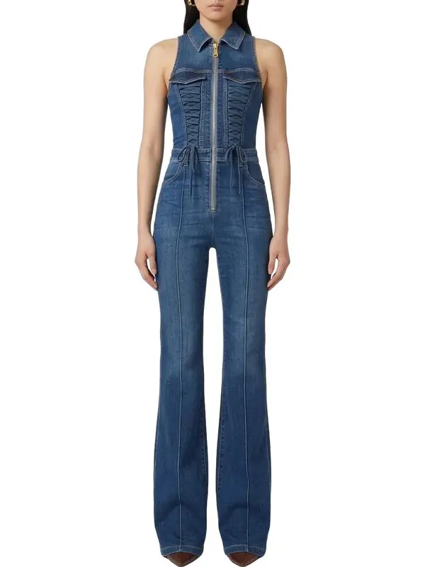 Elisabetta Franchi Jumpsuit - Blue