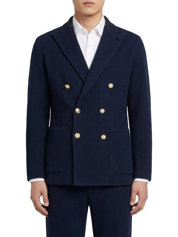 LARDINI Jacket - Blue