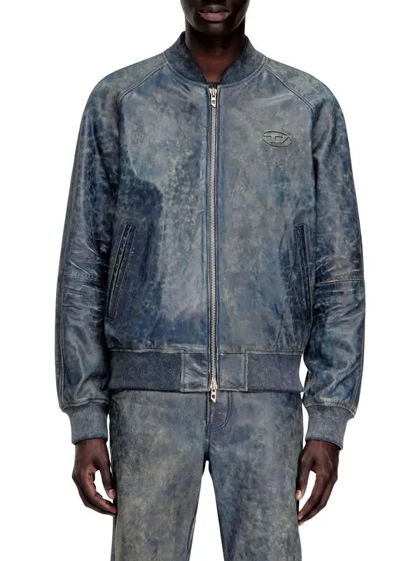 DIESEL® Zip-up Jacket - Grey