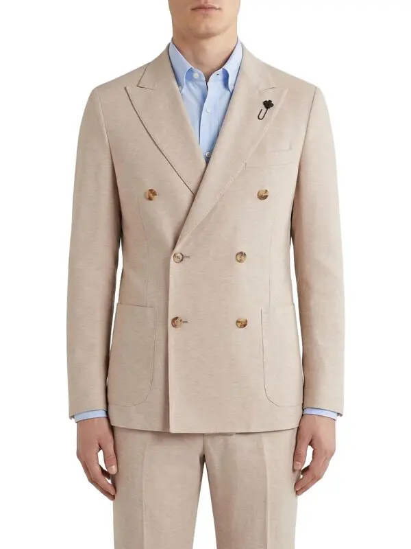 LARDINI Jacket - Nude