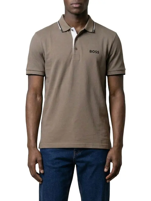 BOSS Polo Shirt - Coffee