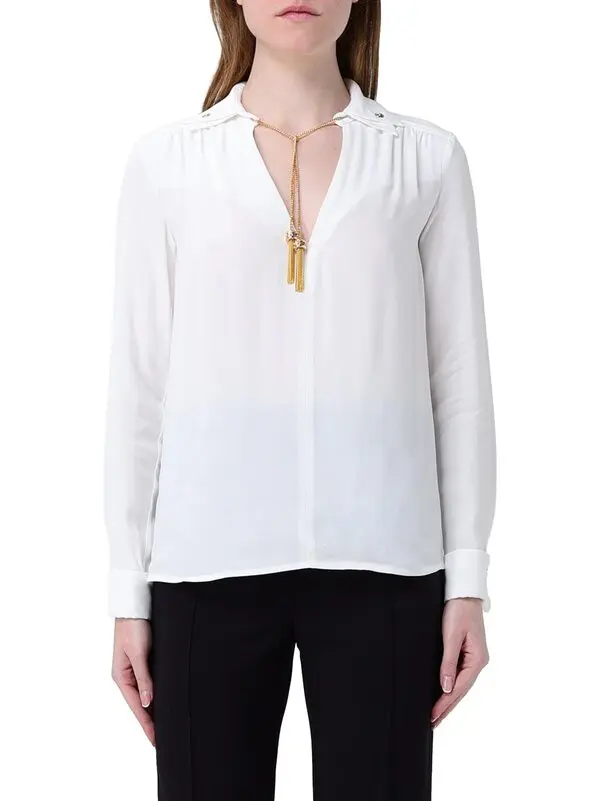 Elisabetta Franchi Top - Ivory