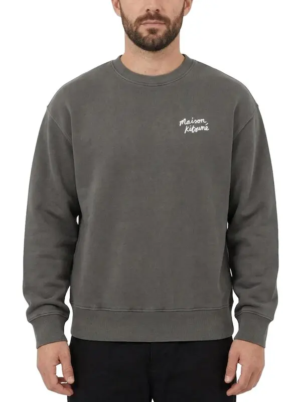 Maison Kitsuné Crewneck Sweatshirt - Brown