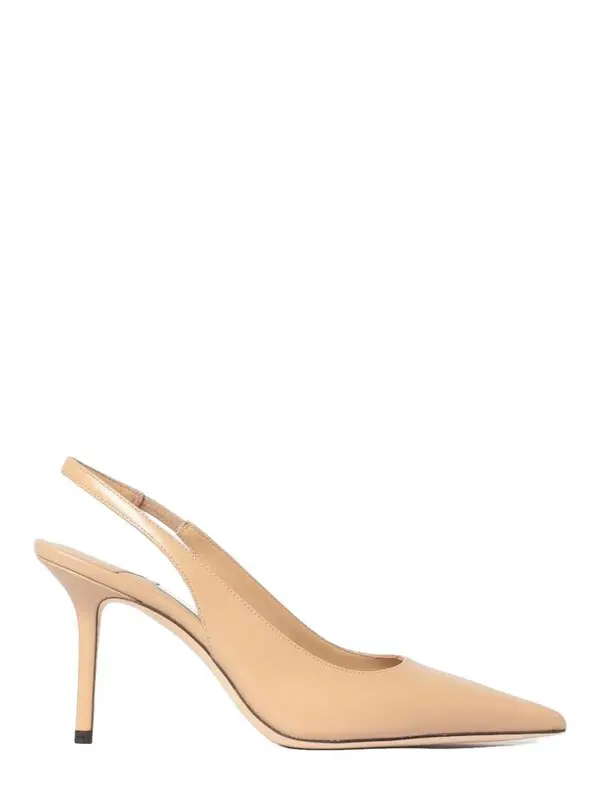 JIMMY CHOO Pointed Toe Slingback Pumps - Nude