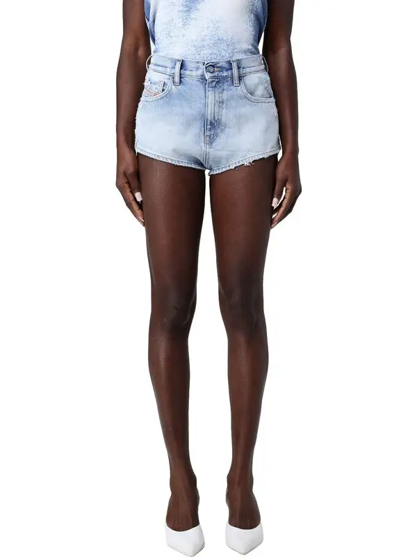 DIESEL® Denim Shorts - Gnawed Blue
