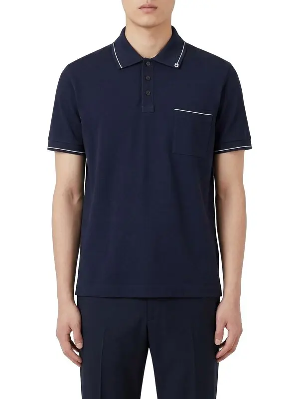 FERRAGAMO Polo Shirt - Blue
