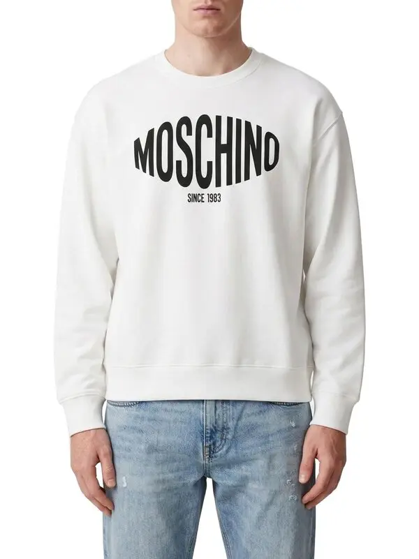 Moschino Crewneck Sweatshirt - White