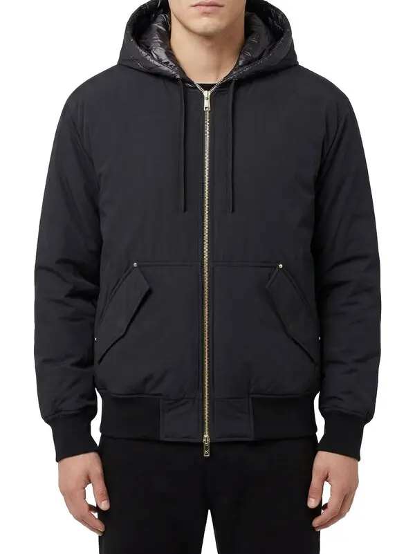 Moose Knuckles Zip-up Jacket - Black