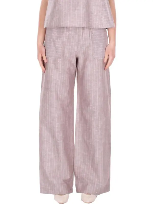 Max Mara Fauna Wide Leg Trousers - Striped