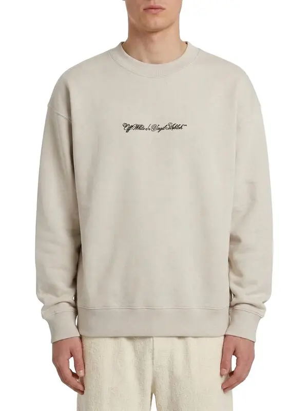 Off-White Sweatshirt - Grey