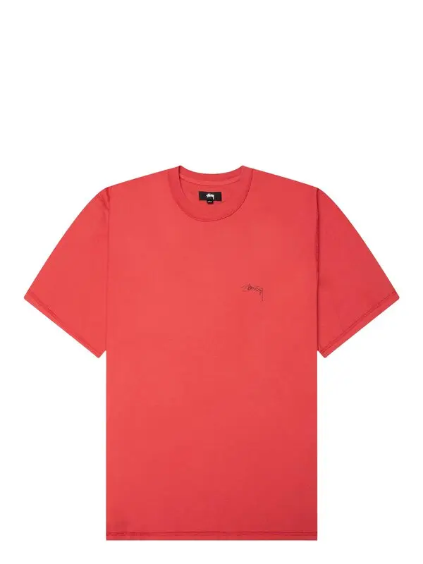 StÜssy Lazy Short-sleeve Tee - Red