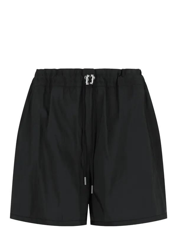 Alexander McQueen Woven Parachute Shorts - Black