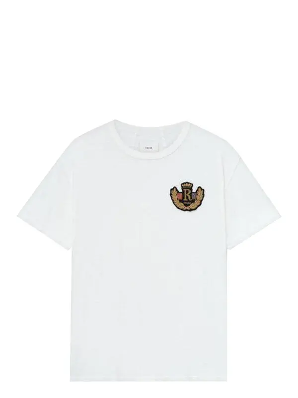 Rhude Côte D'azur Crest Tee - White
