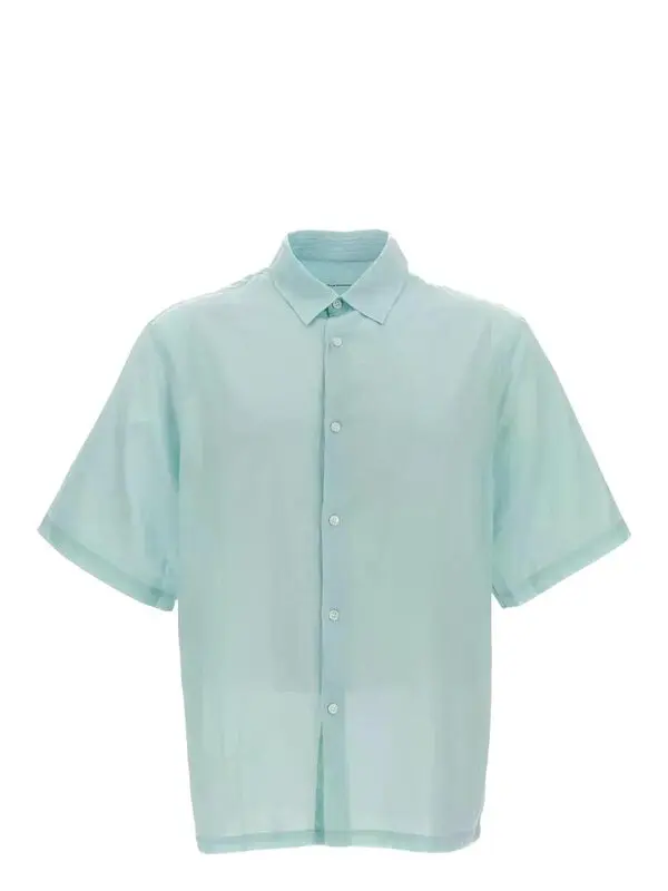 KAPTAIN SUNSHINE Button-down Short-sleeved Shirt - Blue