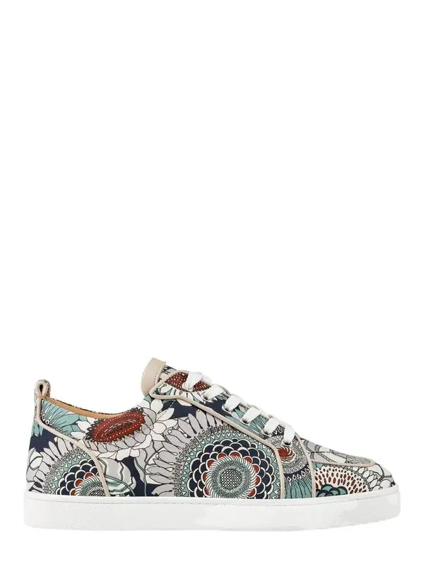 CHRISTIAN LOUBOUTIN Rantulow Flowers Sneakers - Multicolor