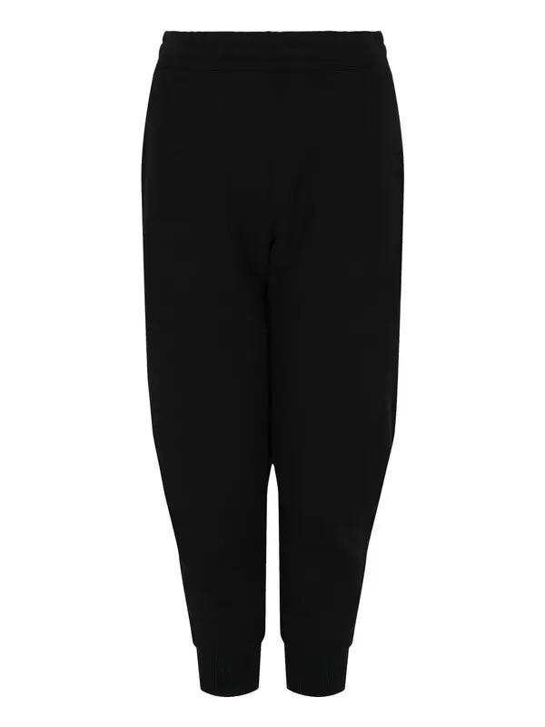Alexander McQueen Embroidered Logo Joggers - Black