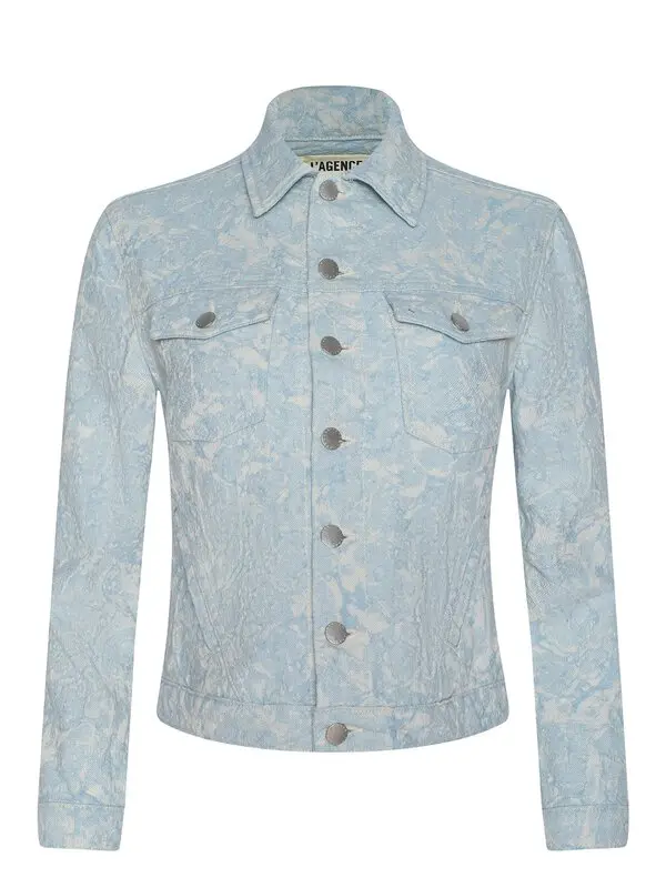 L'Agence Maven Jacket - Cloud Damask