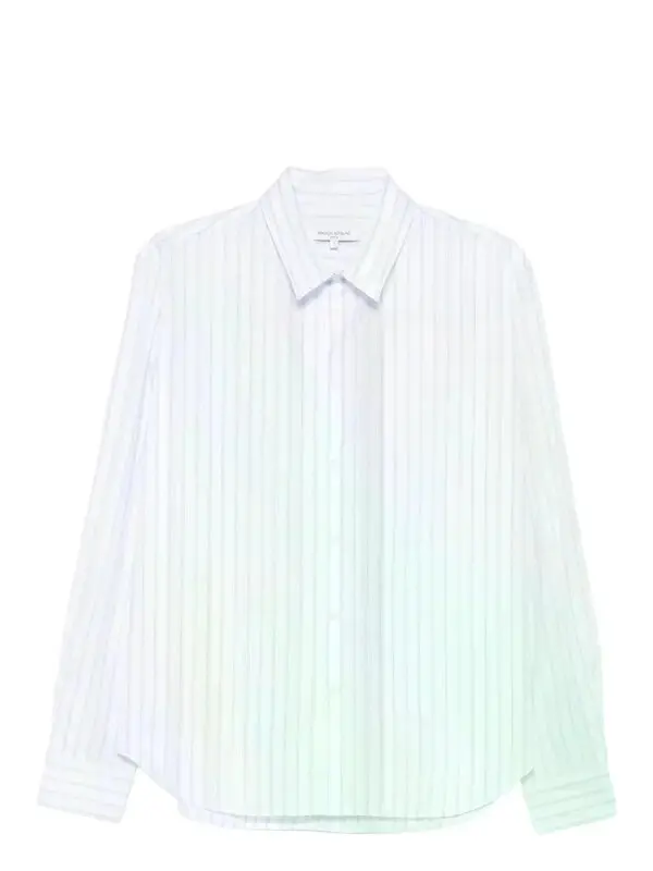 Maison Kitsuné Striped Shirt - White