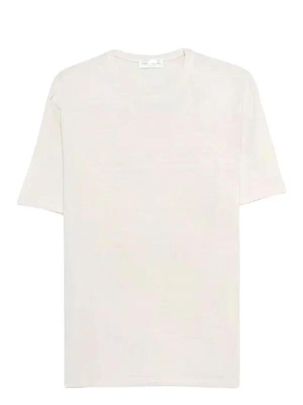 ROBERTO COLLINA Crew-neck T-shirt - Neutrals